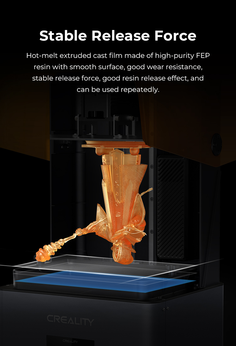 Lámina FEP 10" | Halot Mage / Pro | Creality | Prodemaq | Impresión 3D