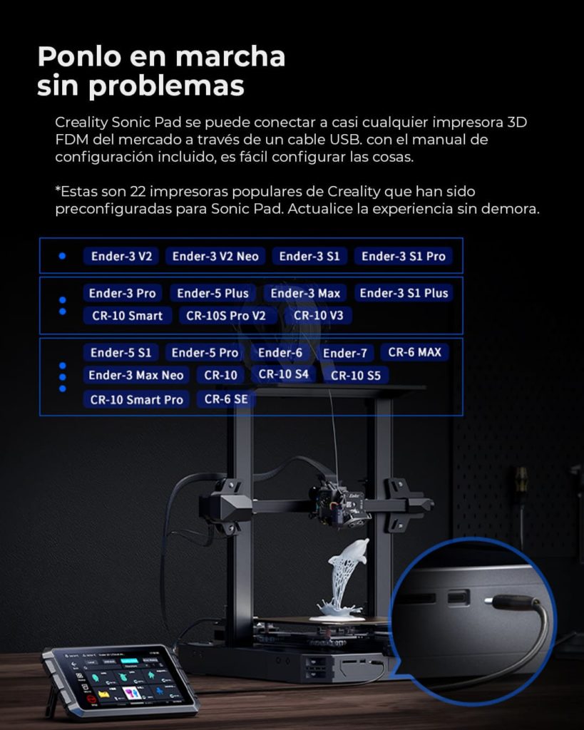 Sonic PAD | Creality – Prodemaq