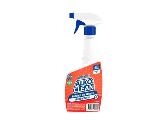 Alcohol Antibacterial | Litro | Spray | Sello Azul | Prodemaq
